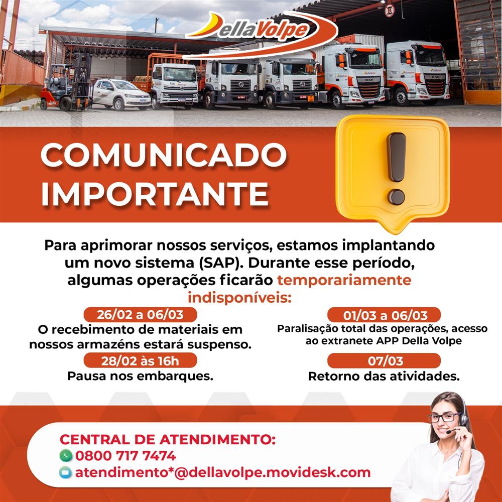 Transportes Della Volpe – Referência no setor de transporte rodoviário ...